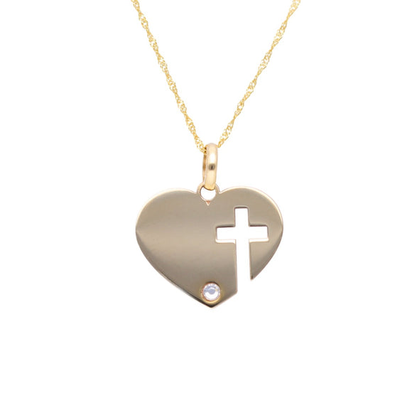 9ct Gold Crosses – Harris & D'Arcy Jewellers